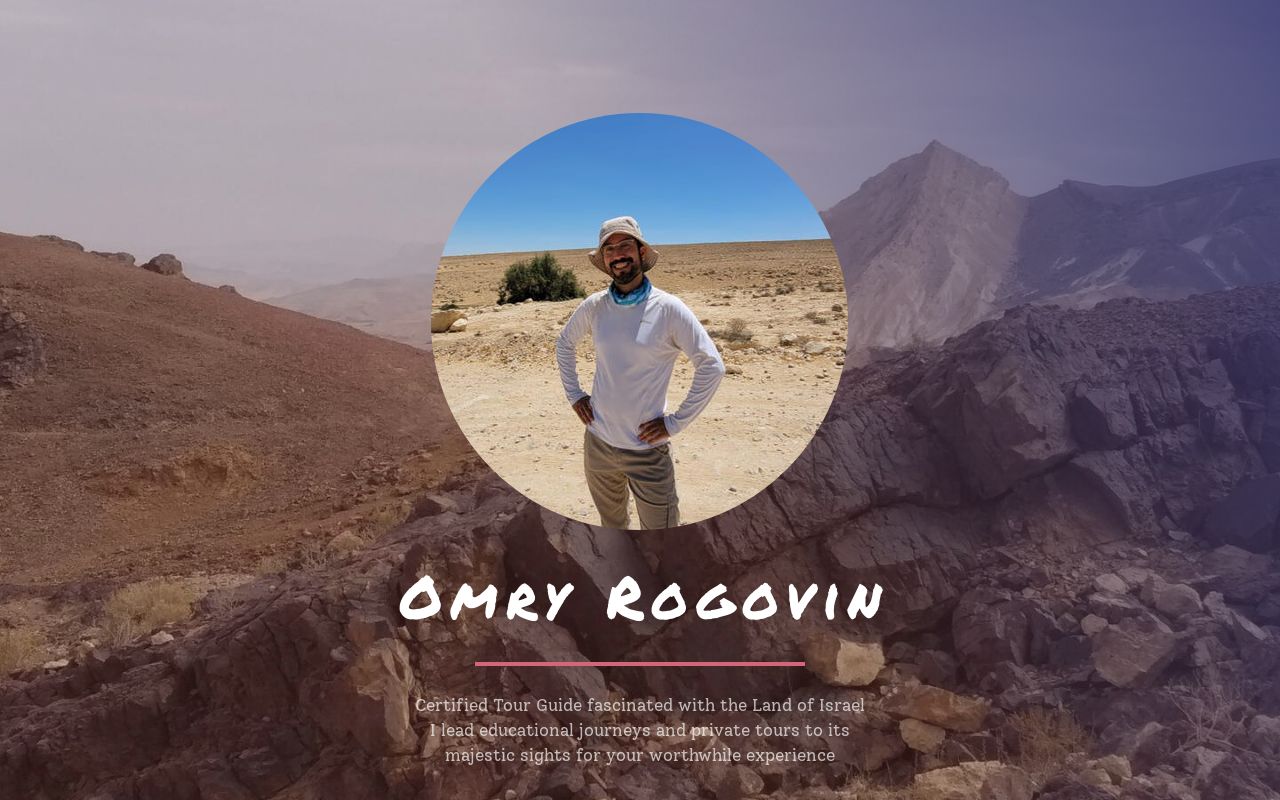Israel Tour Guide Omry Rogovin
